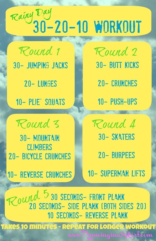 10 Easy & Effective Home Workouts « Running in a Skirt