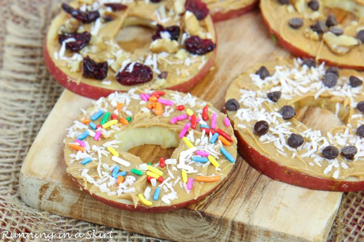 Apple Snacks - Fun, Healthy & Customizable « Running in a Skirt