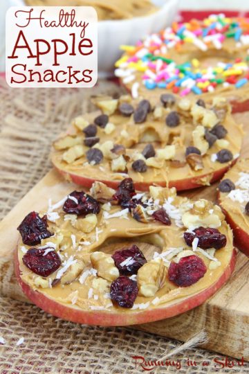 Apple Snacks - Fun, Healthy & Customizable « Running in a Skirt