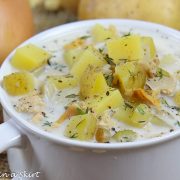 Crockpot Clam Chowder - Easy & Healthy « Running in a Skirt