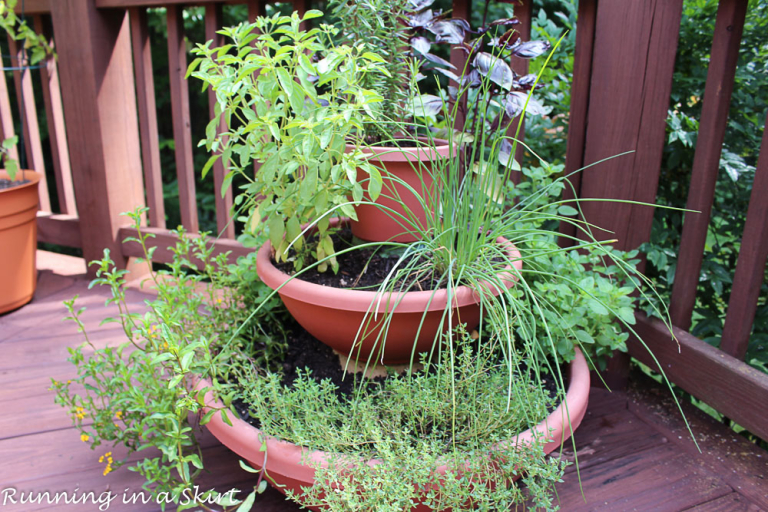 How to Build a Herb Tower Garden- Step by Step Tutorial