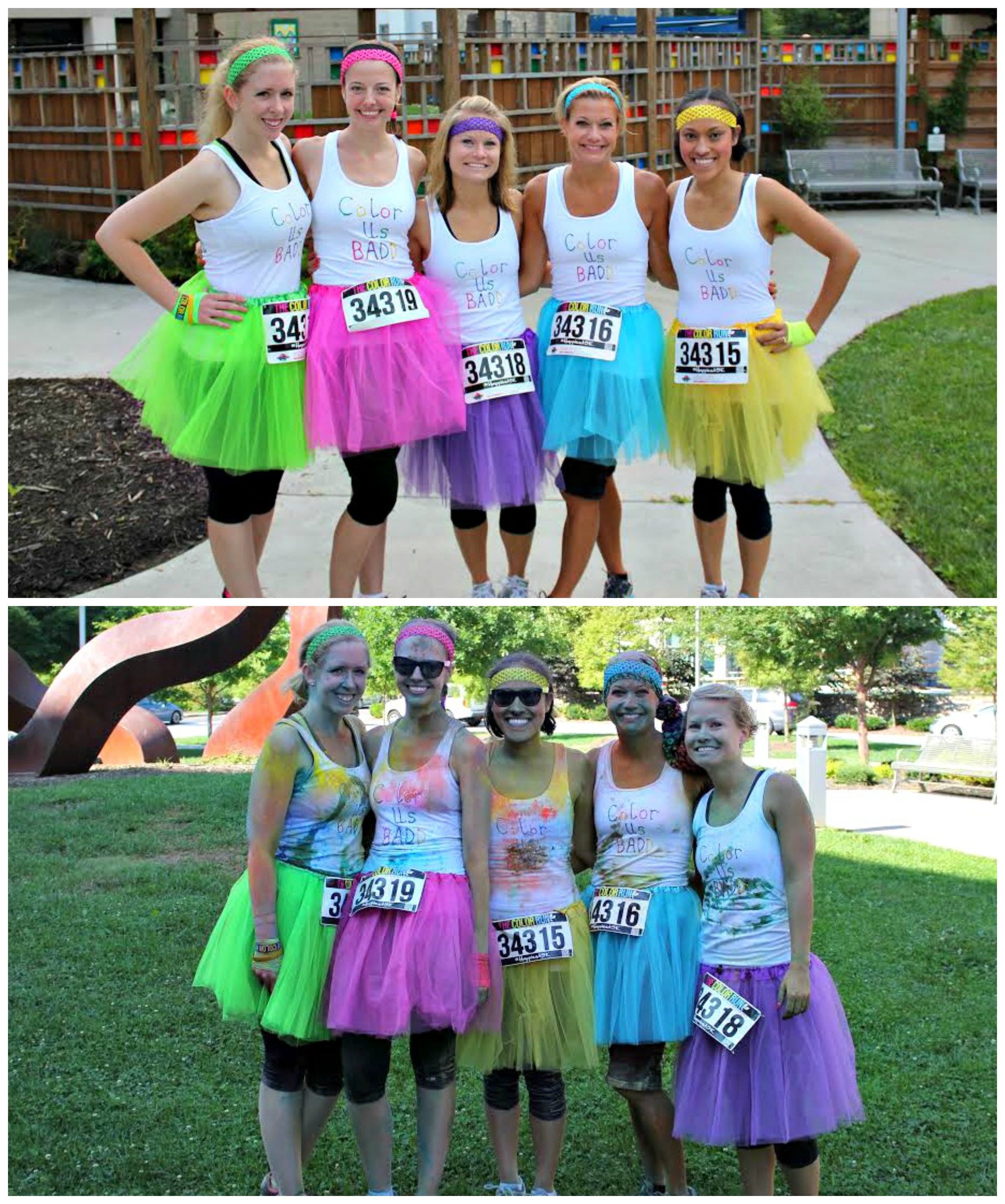 Color Run Costume Ideas