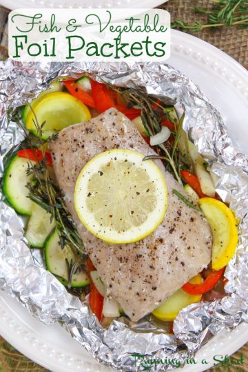 Baked Fish in Foil Packets - 30 Minute Meal « Running in a Skirt