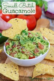 Guacamole for One - Easy Small Batch Guacamole « Running in a Skirt