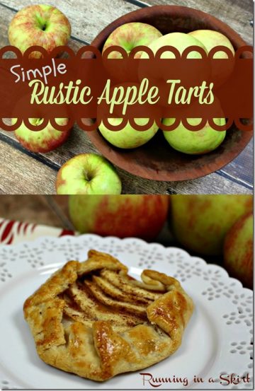 Individual Rustic Apple Tart