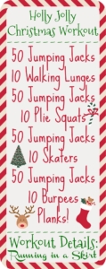 Holly Jolly Christmas Workout