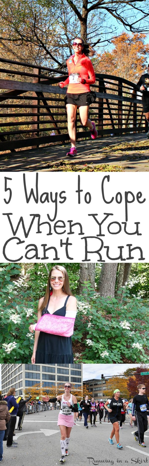 5 Ways to Cope When You Can't Run