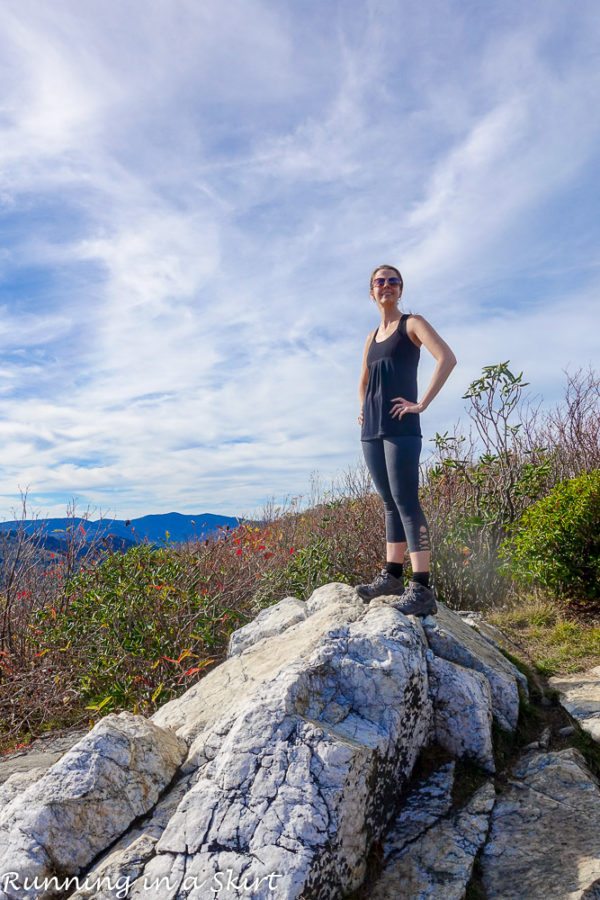 Sam Knob Hike near Asheville, NC