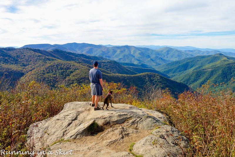 Sam Knob Hike near Asheville, NC