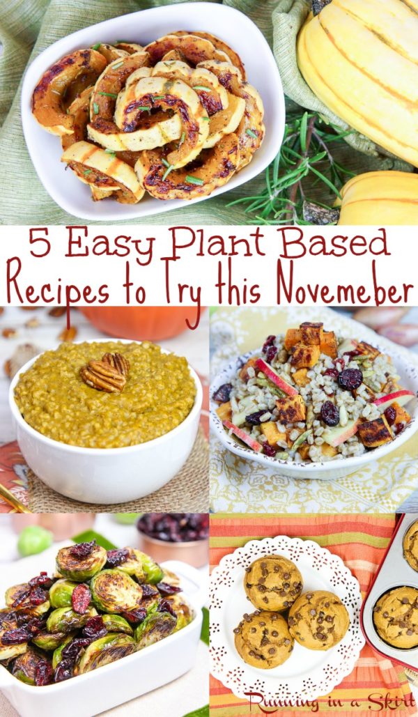 5 Recipes to Try This November « Running in a Skirt