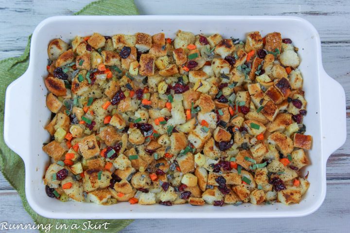 The Best Vegetarian Stuffing Recipe « Running in a Skirt
