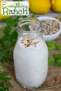 Everything Bagel Ranch Dressing « Running in a Skirt