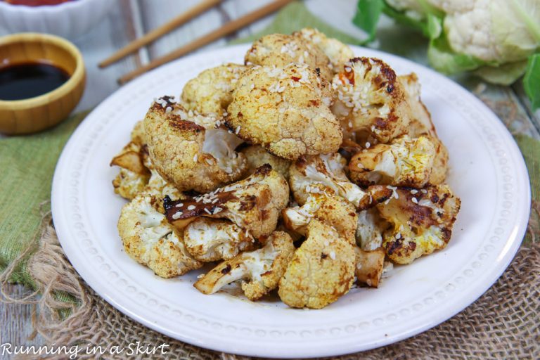 Roasted Asian Cauliflower « Running in a Skirt