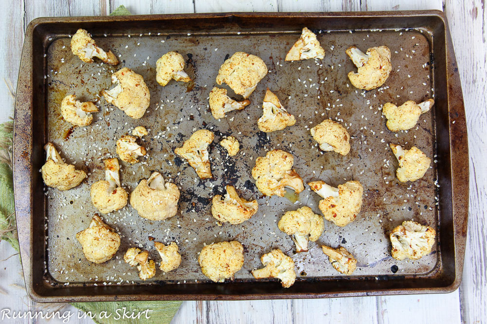 Roasted Asian Cauliflower « Running in a Skirt