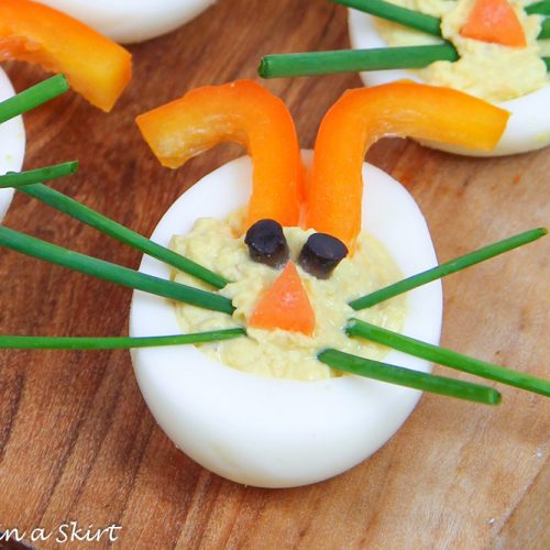 Easter Deviled Eggs- Bunnies! « Running in a Skirt
