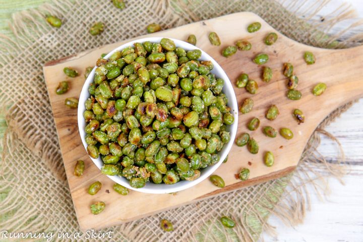 How to Make Dry Roasted Edamame at Home « Running in a Skirt