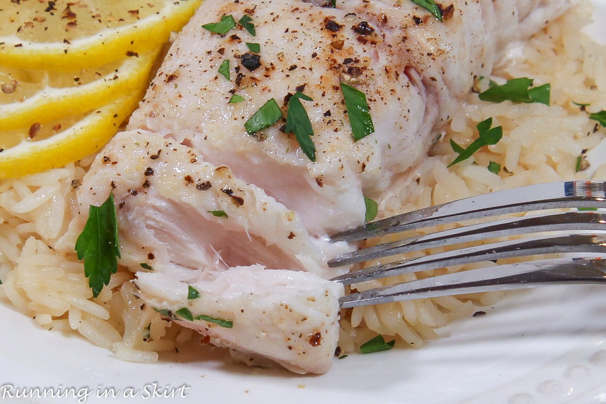 Lemon Butter Baked Grouper « Running in a Skirt