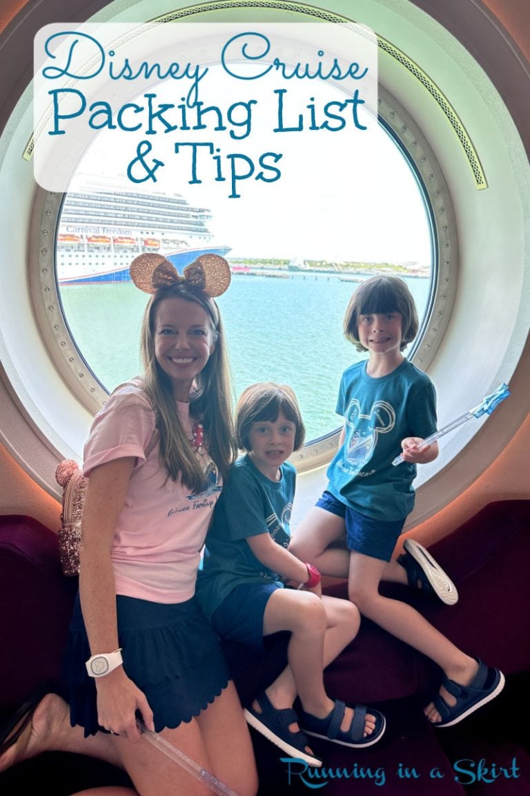 Disney Cruise Packing List: What to Bring & Not Bring « Running in a Skirt