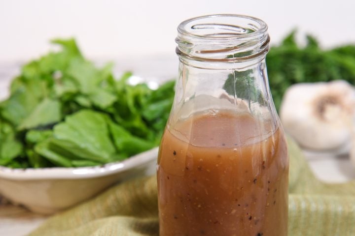 Creamy Balsamic Dressing - 5 Minute, Easy & Healthy « Running in a Skirt