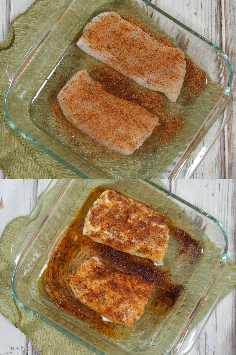 Baked Blackened Cod Recipe - Only 4 Ingredients « Running in a Skirt