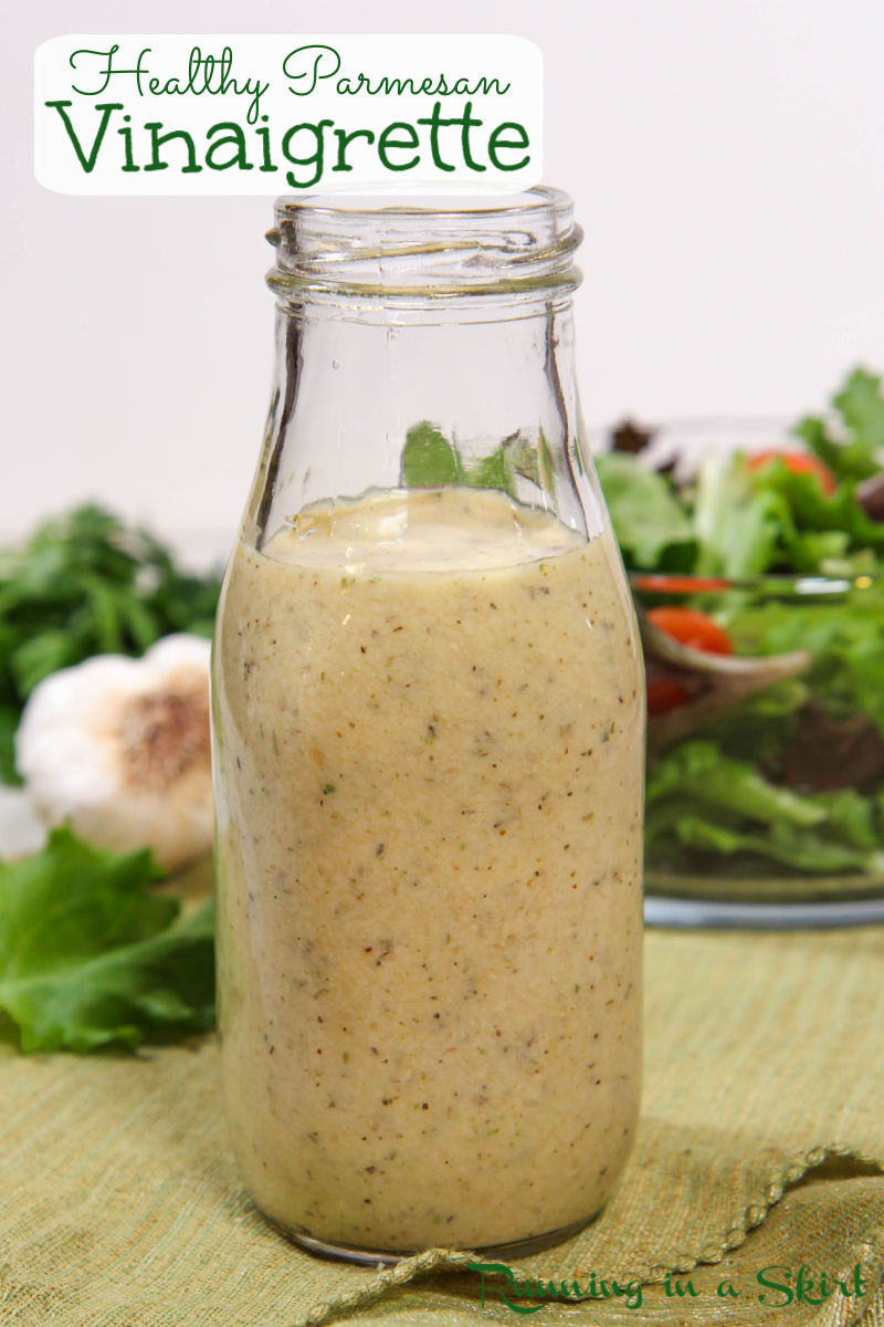 Parmesan Vinaigrette- Easy 5 Minute Recipe « Running in a Skirt