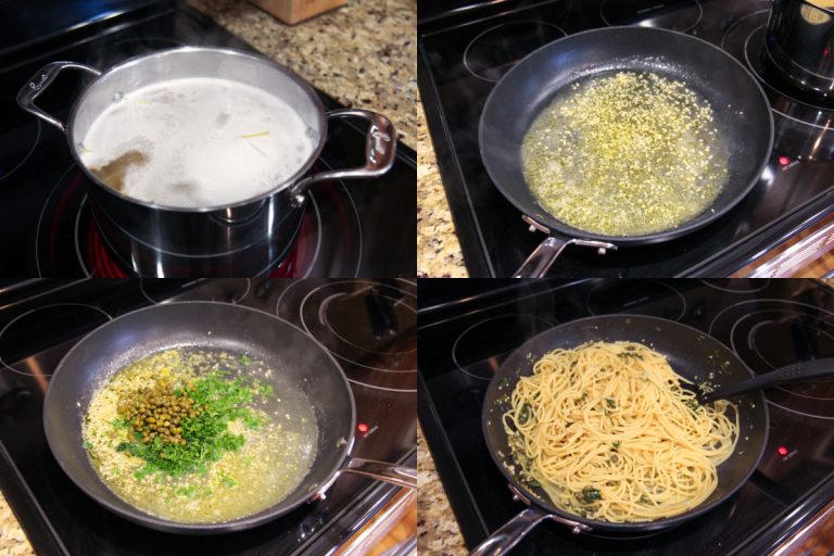 Lemon Caper Pasta « Running in a Skirt