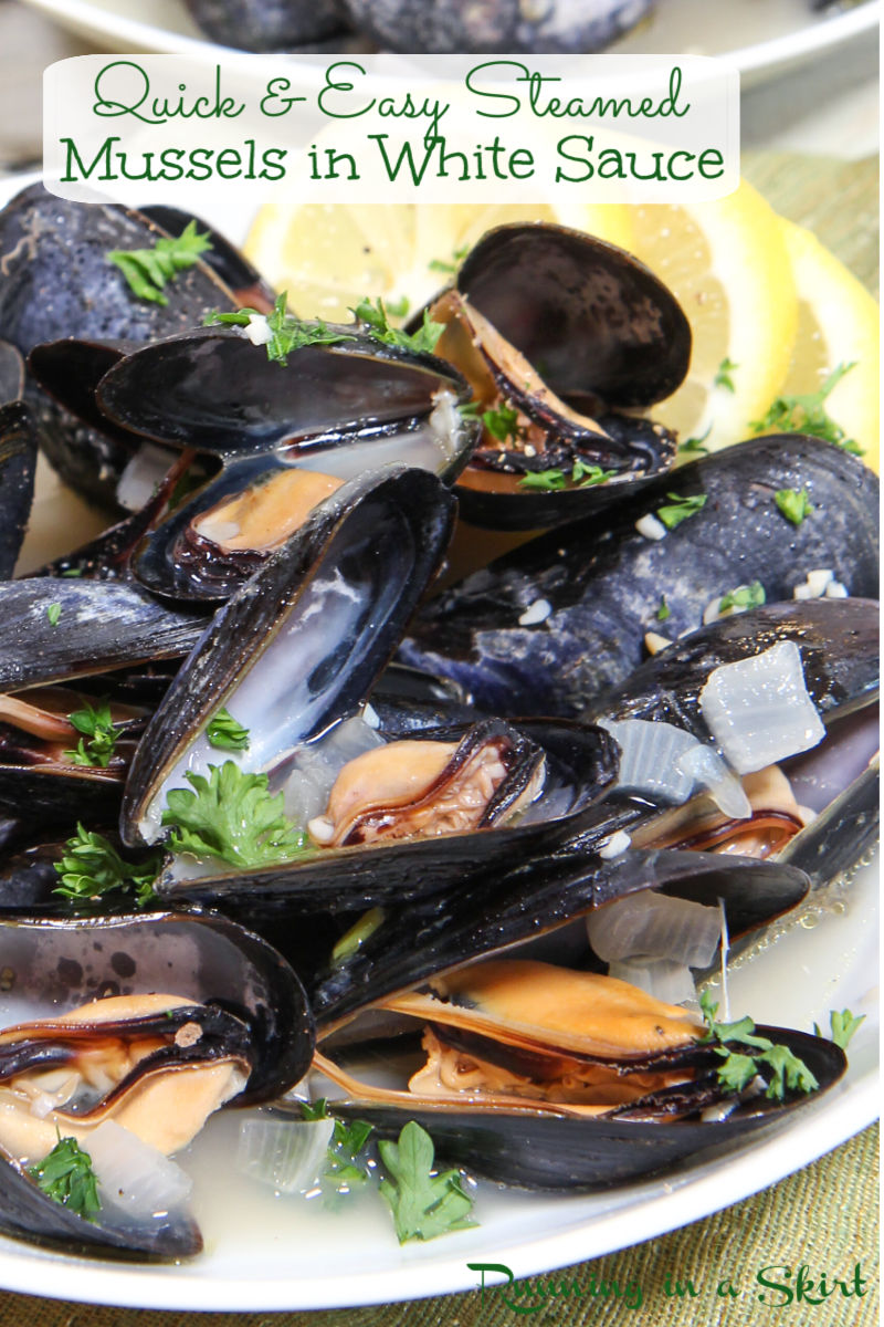 Mussels in White Wine Sauce « Running in a Skirt
