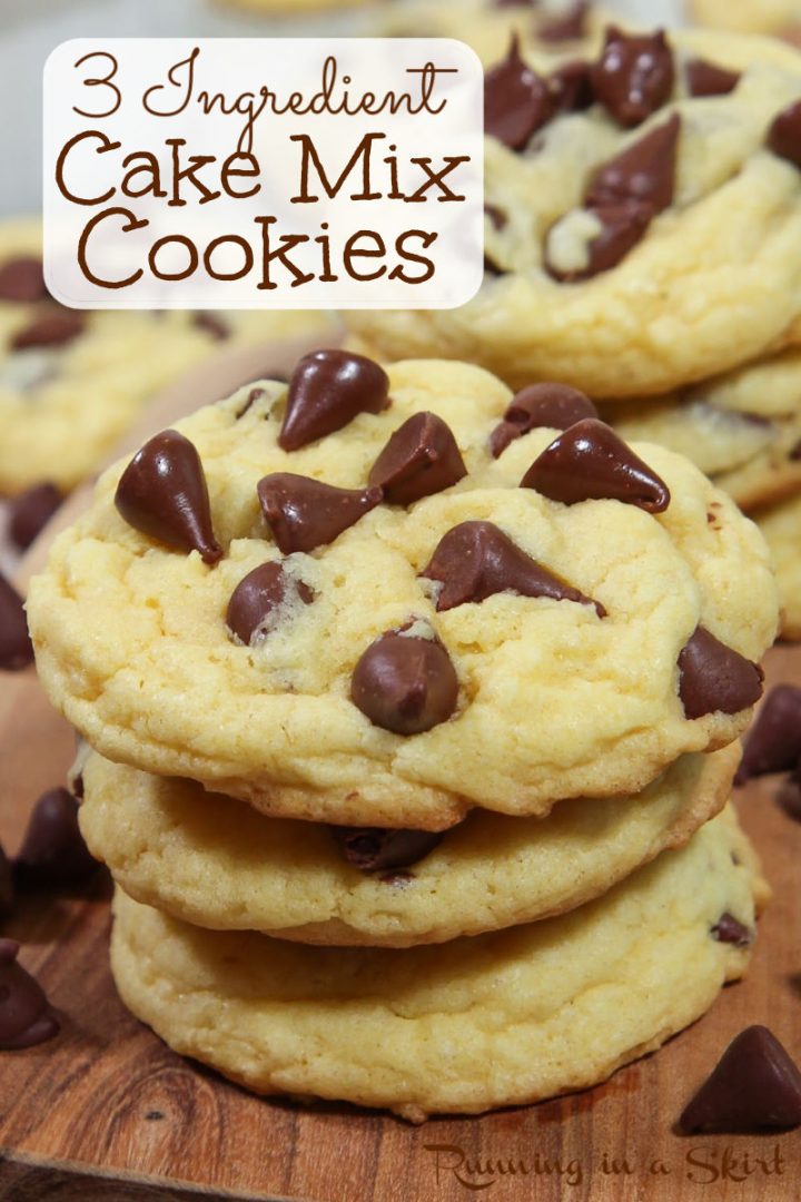 Cake Mix Cookies - Only 3 Ingredients « Running in a Skirt